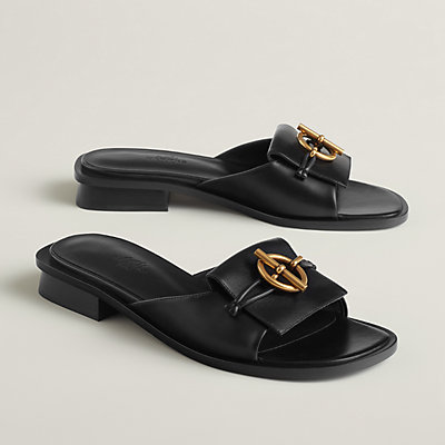 サンダル - ブラック - レディス シューズ | エルメス | Hermès サンダル - ブラック - レディス シューズ | エルメス | Hermès